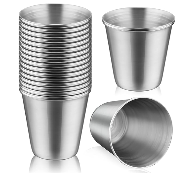 Vasito de Acero Inoxidable – Aldo Muñiz Estudio